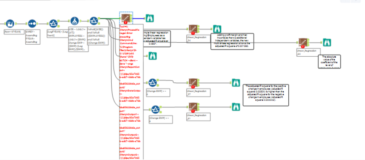 Alteryx Predictive tool (Linear Regression) error ... - Alteryx Community