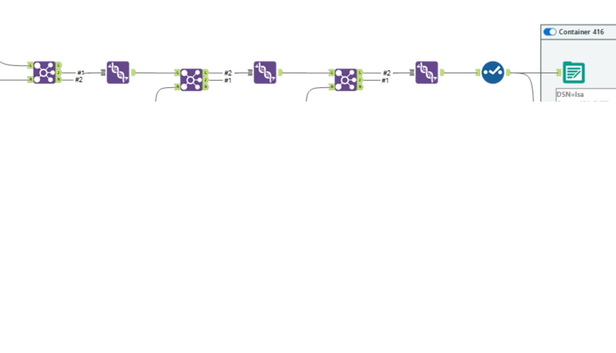 Alteryx Workflow Stuck At 94 Without Any Errors I Alteryx Community