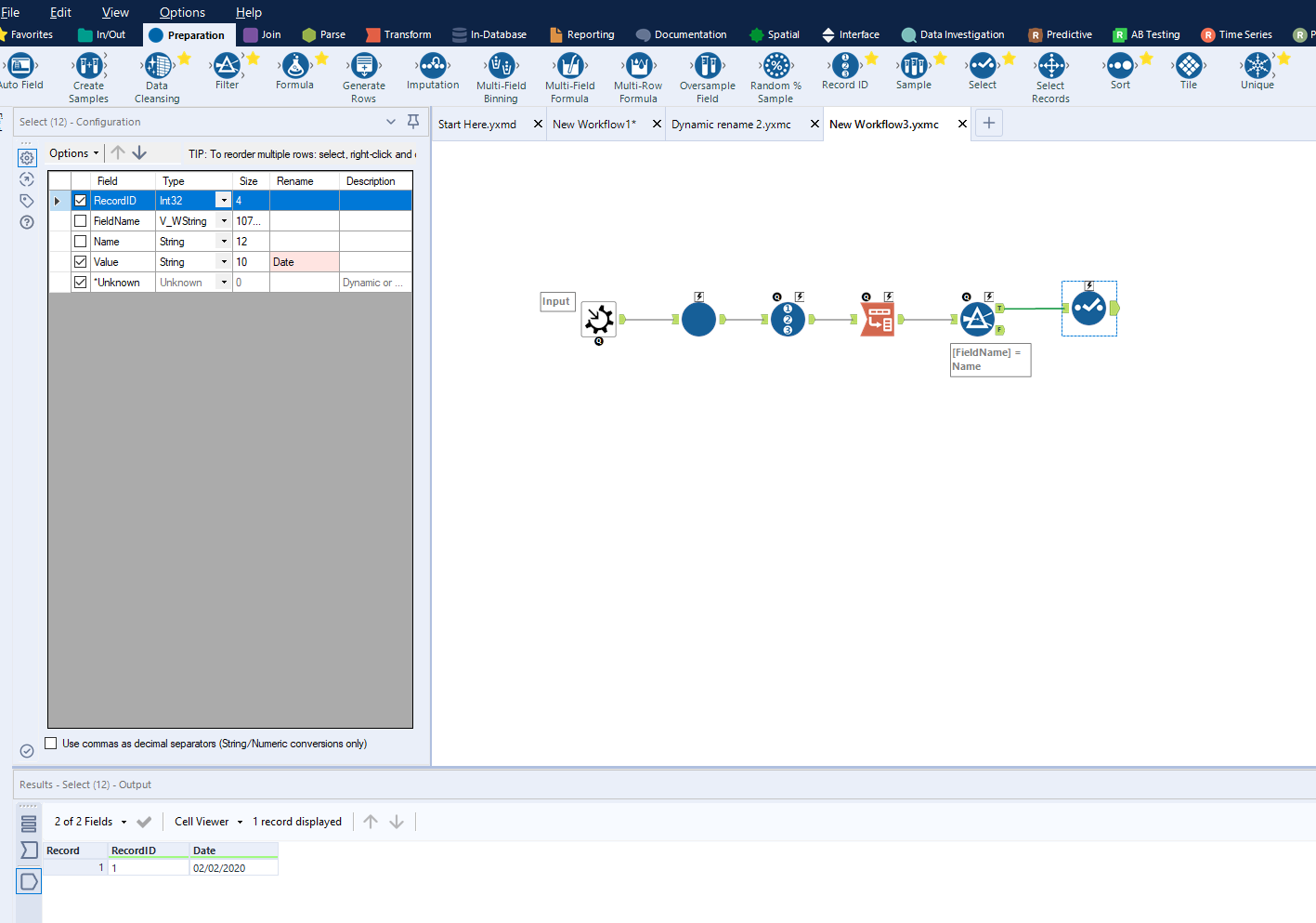 Solved: Dynamic Renaming Columns - Alteryx Community
