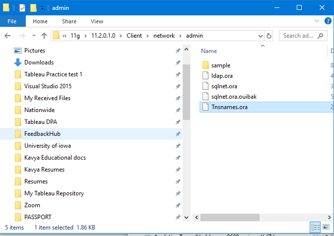 Solved: Connecting to Oracle database - Alteryx Community