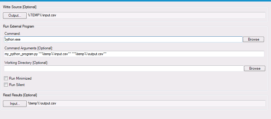 Run a Python Script in Alteryx