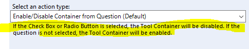 Solved: Conditional routing using Radio buttons: Action to... - Alteryx Community