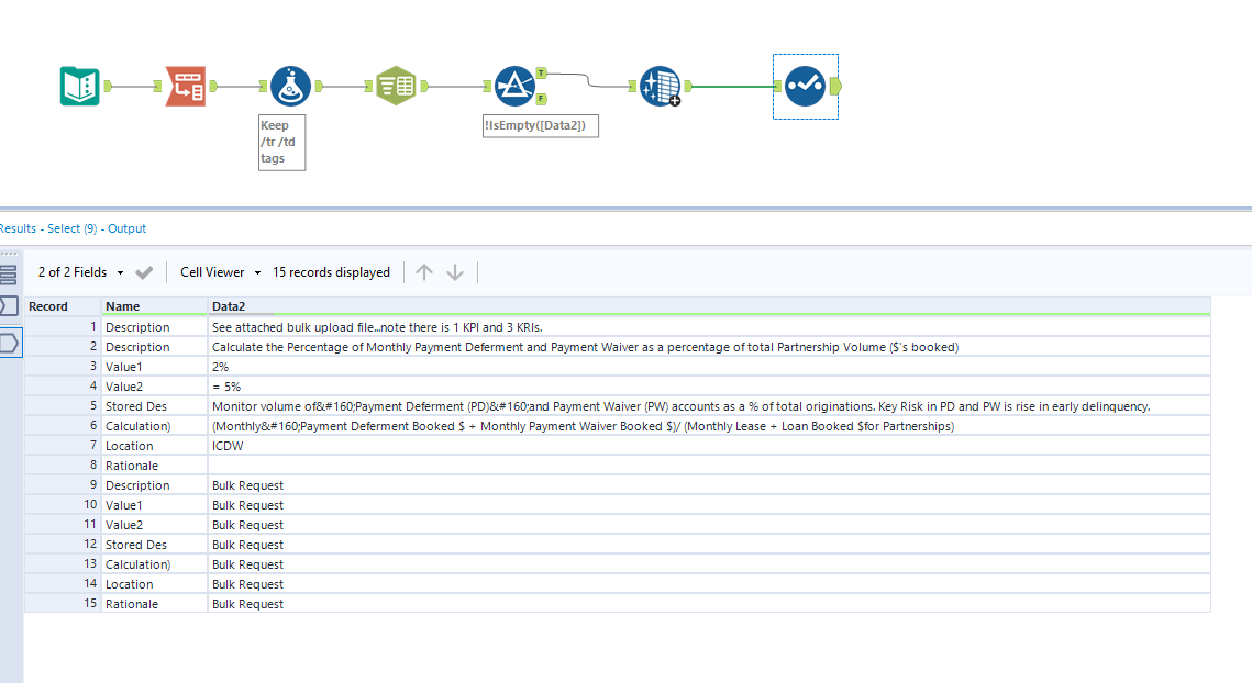 Solved: Read data from HTML script - Alteryx Community