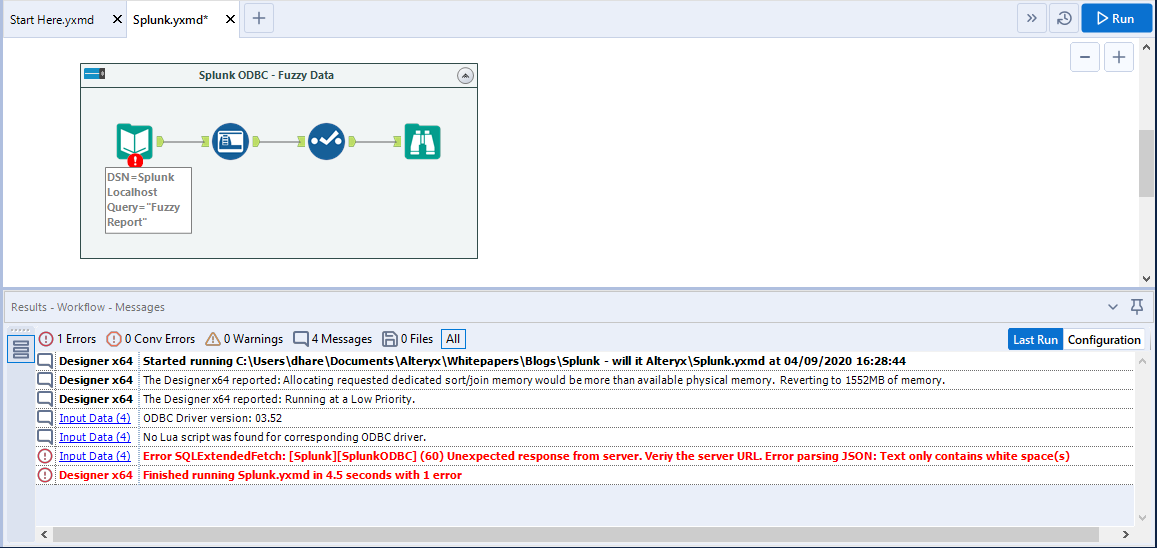 Splunk, will it Alteryx? - Alteryx Community