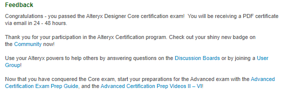 Alteryx certification - Alteryx Community