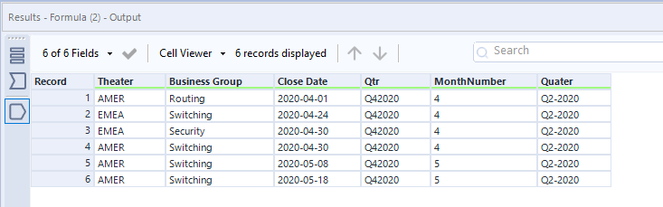 Solved Conversion Of Dates To Quarter Alteryx Community