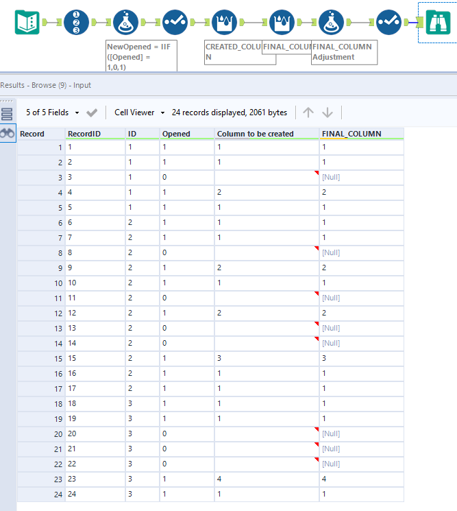Solved: help with multi row formula tool to indicate activ... - Alteryx ...