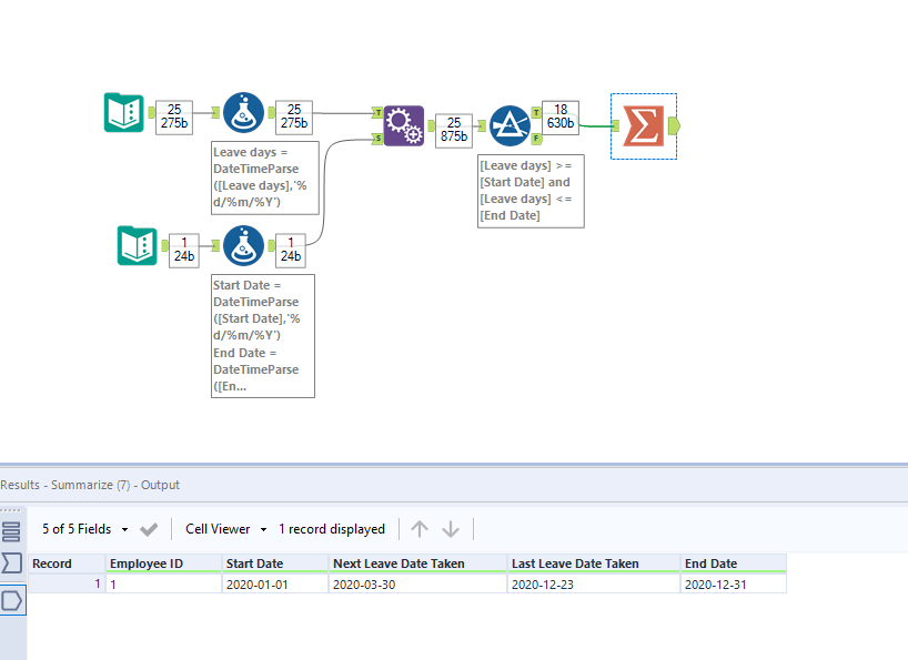 Solved: Find Next Closest Date after Specified Date - Alteryx Community