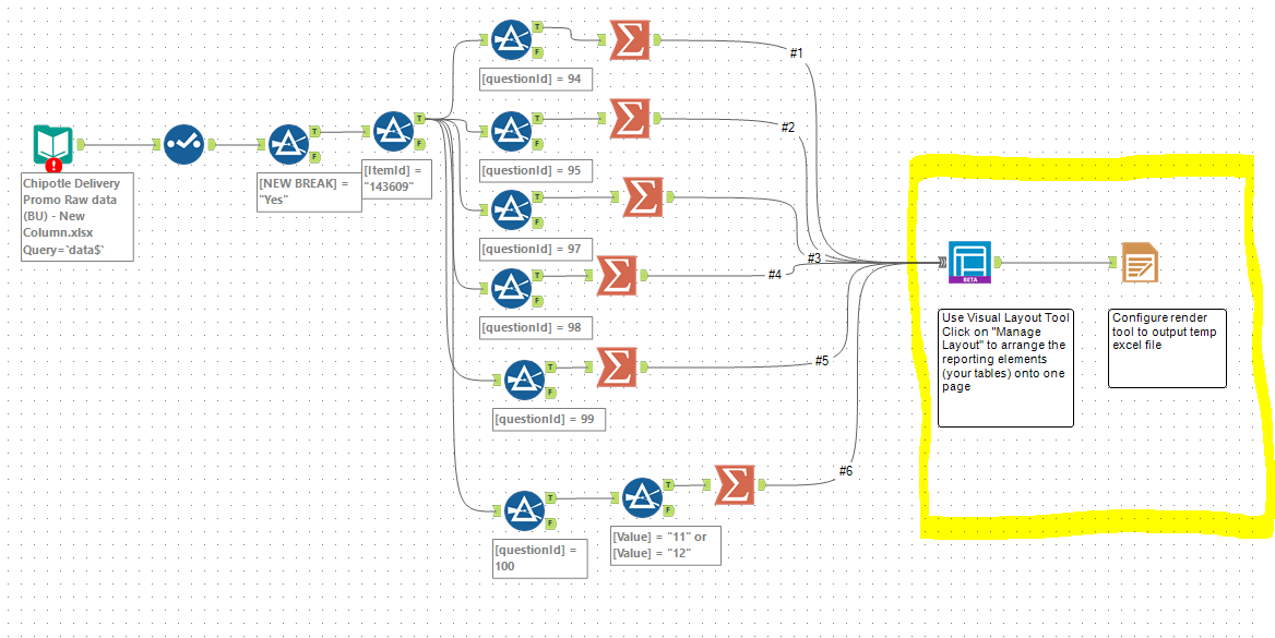 Solved Getiing All The Outputs In 1 Excel Sheet Alteryx Community 
