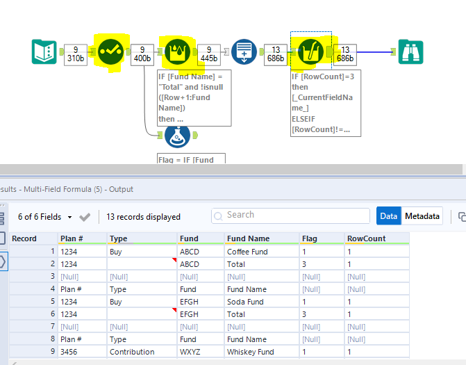 Solved: Duplicating header row throughout output - Alteryx Community