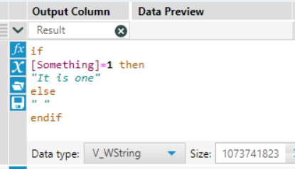Solved: Replace value with Blank not null() - Alteryx Community