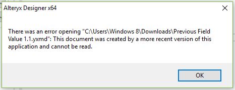 Solved: How to check previous field value? - Alteryx Community