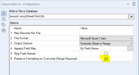 Solved: Error: "Data found beyond specified range" - Alteryx Community