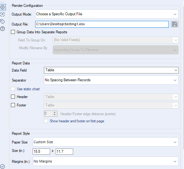 Solved: Basic Table and Render exported to excel file with... - Alteryx ...