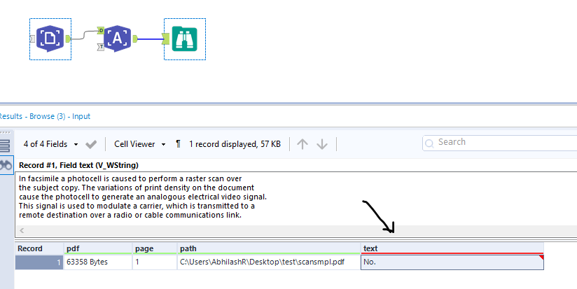 Solved: Intel Suite -- How to use PDF Input tool? - Alteryx Community