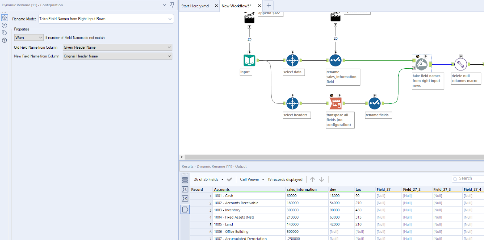 Solved Mapping Fields To Defined Template Alteryx Community 