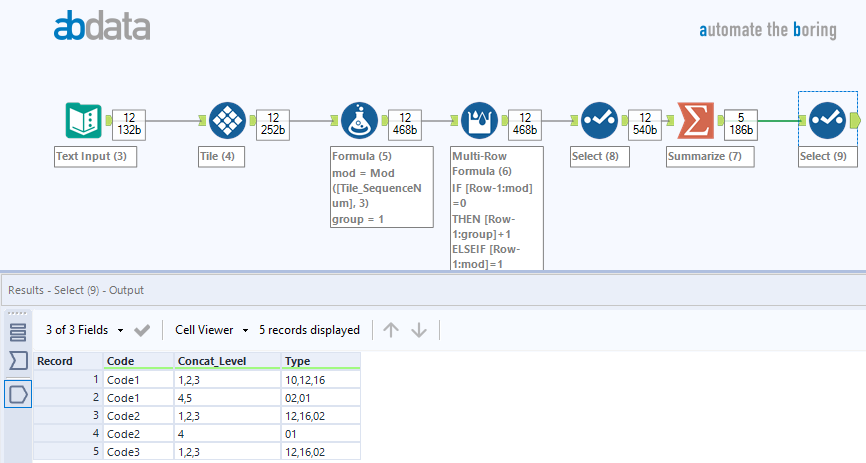 Solved: Concatenate Question - Alteryx Community