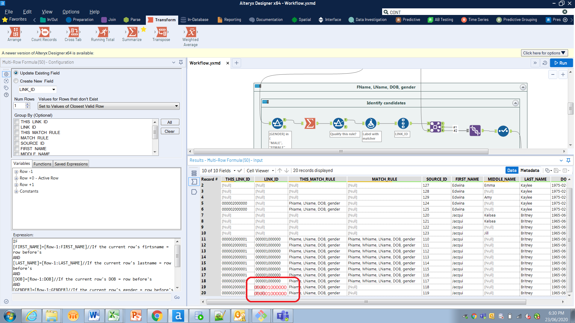Solved: Person record linkage across multiple data sources - Alteryx Community