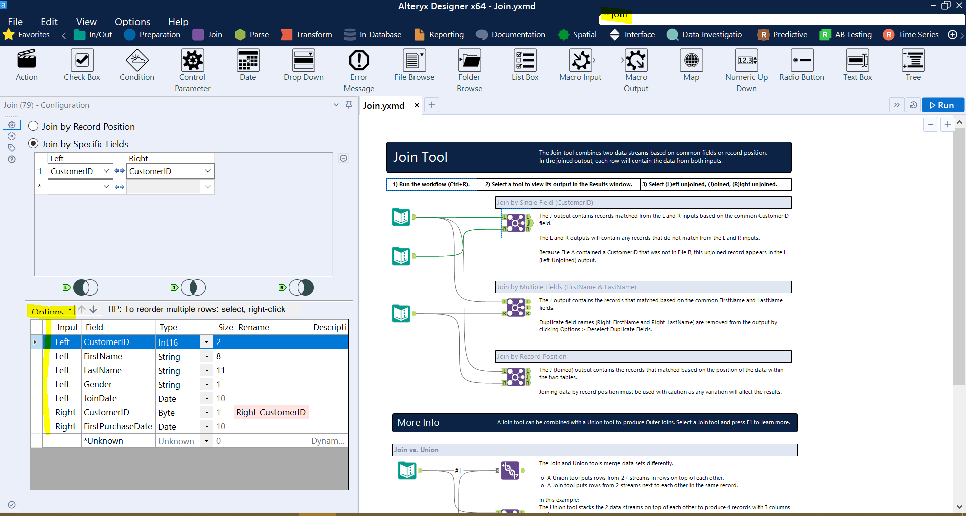Solved Select Tool Check Boxes Not Viewable Alteryx Community