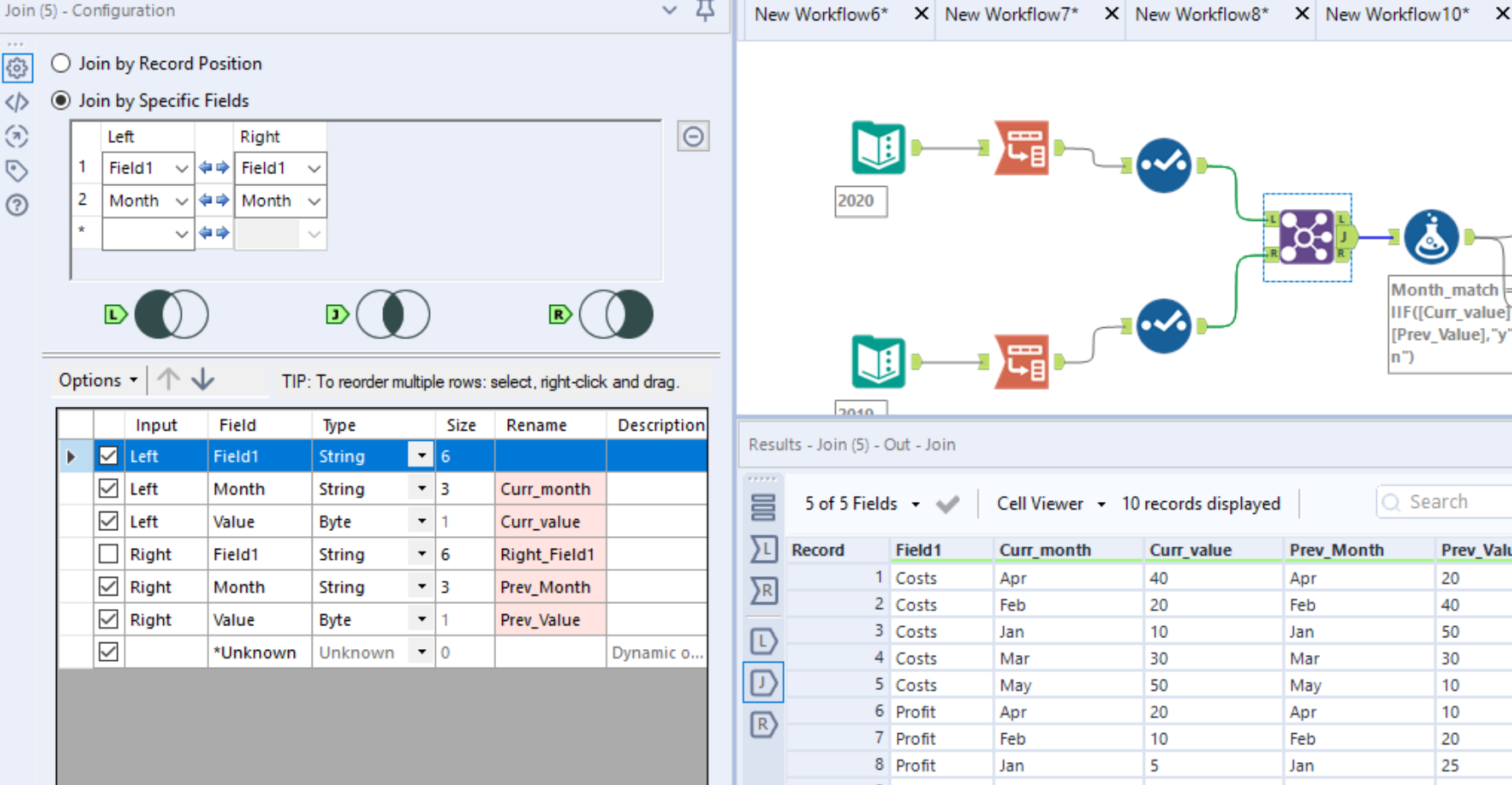 Solved: Dynamic Field names when renaming - Alteryx Community