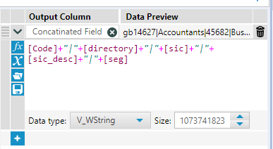 Solved: Combine all columns in a row with pipe delimiter - Alteryx Community