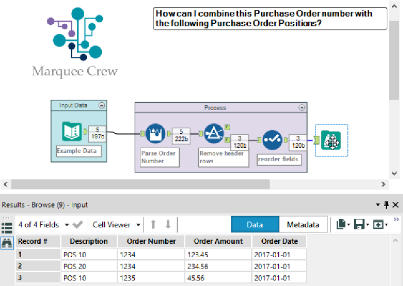 Solved: Prepare data from SAP export - Alteryx Community