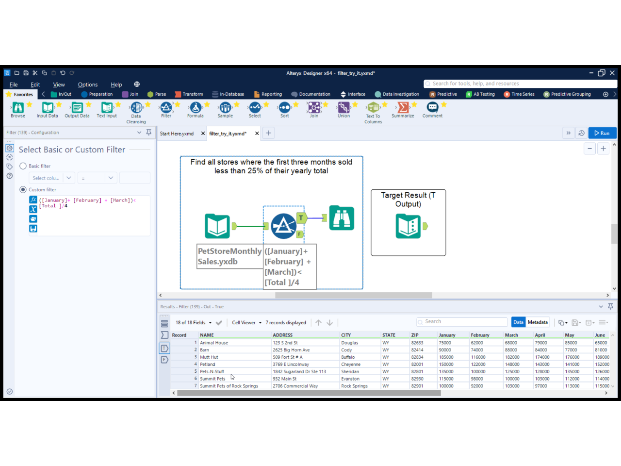 Tool Mastery | Filter - Alteryx Community