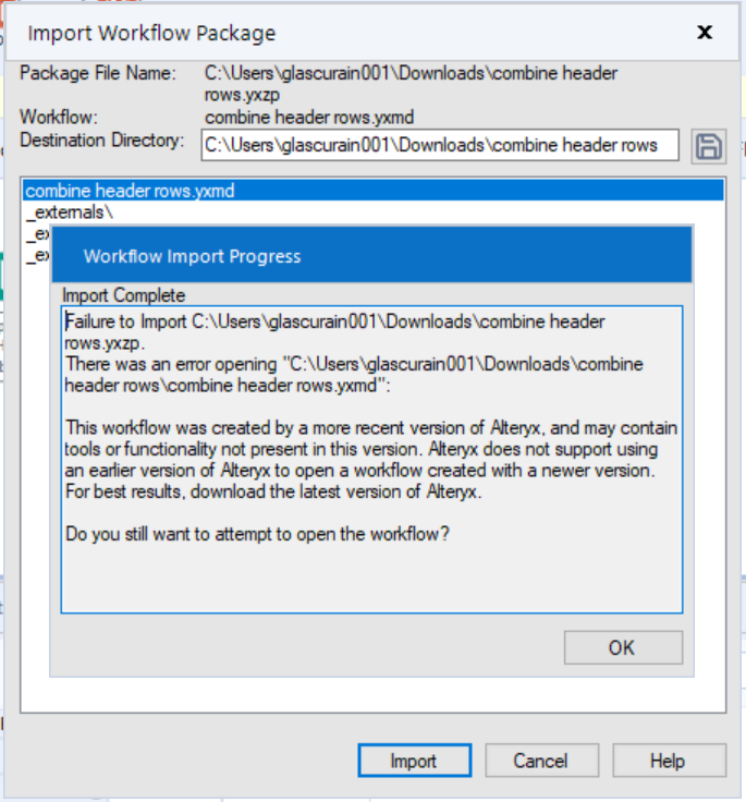 Solved: Unify headers from an input file that have the hea... - Alteryx Community