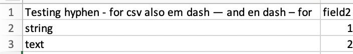 Solved: 2020.2 not supporting Dash character in csv output... - Alteryx Community
