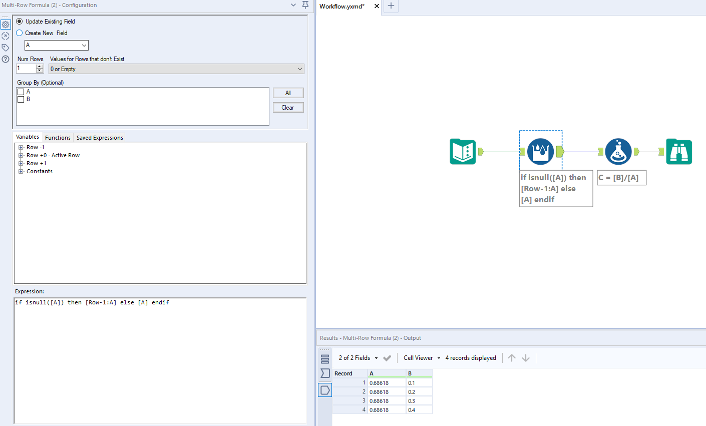 Solved Divide Column By Fixed Value Alteryx Community 