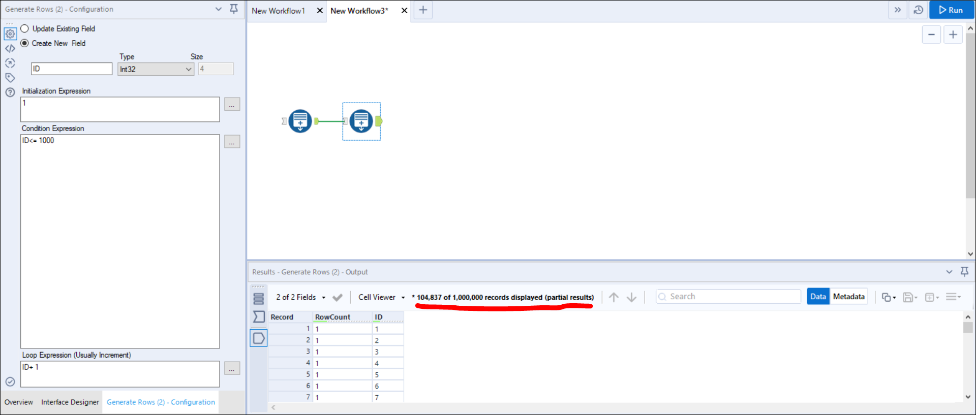 Way to present Records Displays in Result window - Alteryx Community