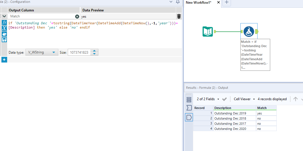 Solved: Formula Tool: Dynamically searching for prior year... - Alteryx ...