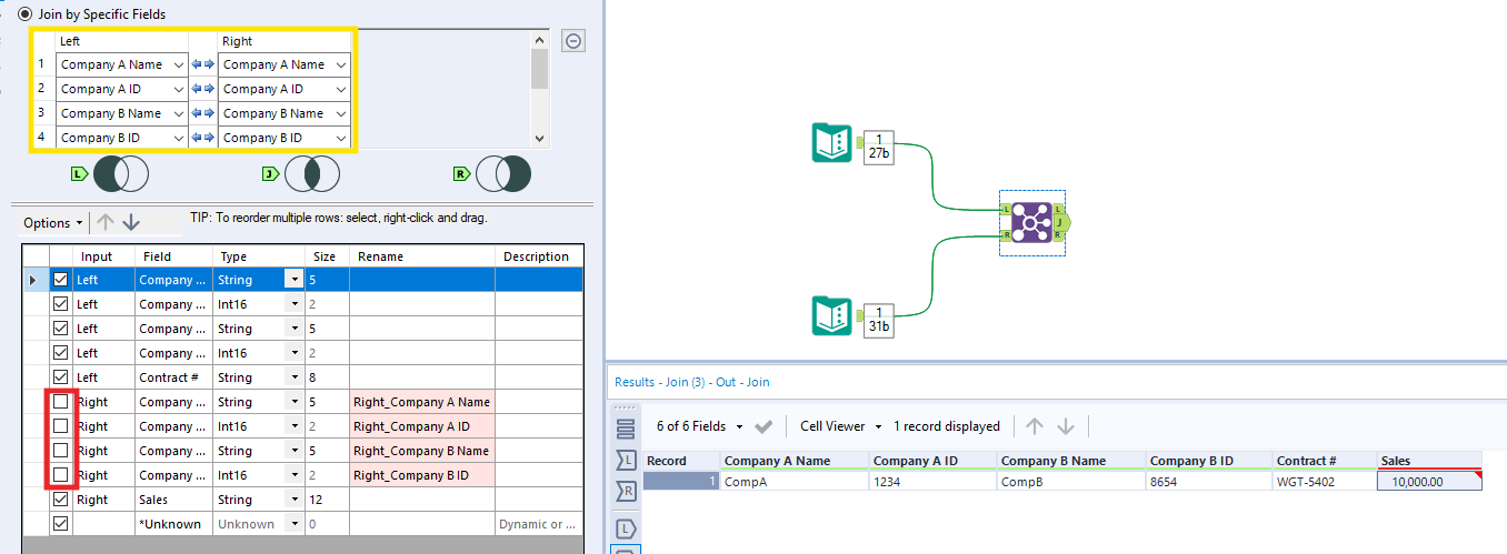 Solved Joining Data Based On Multiple Criteria Alteryx Community