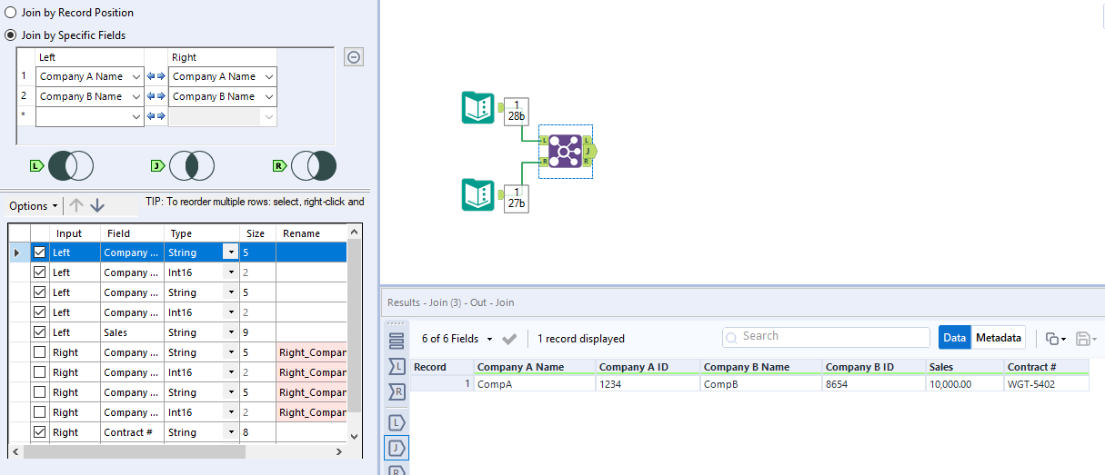 Solved: Joining data based on multiple criteria - Alteryx Community