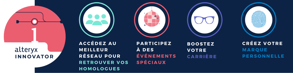 Inscrivez-vous au programme Alteryx Innovator ! - Alteryx Community
