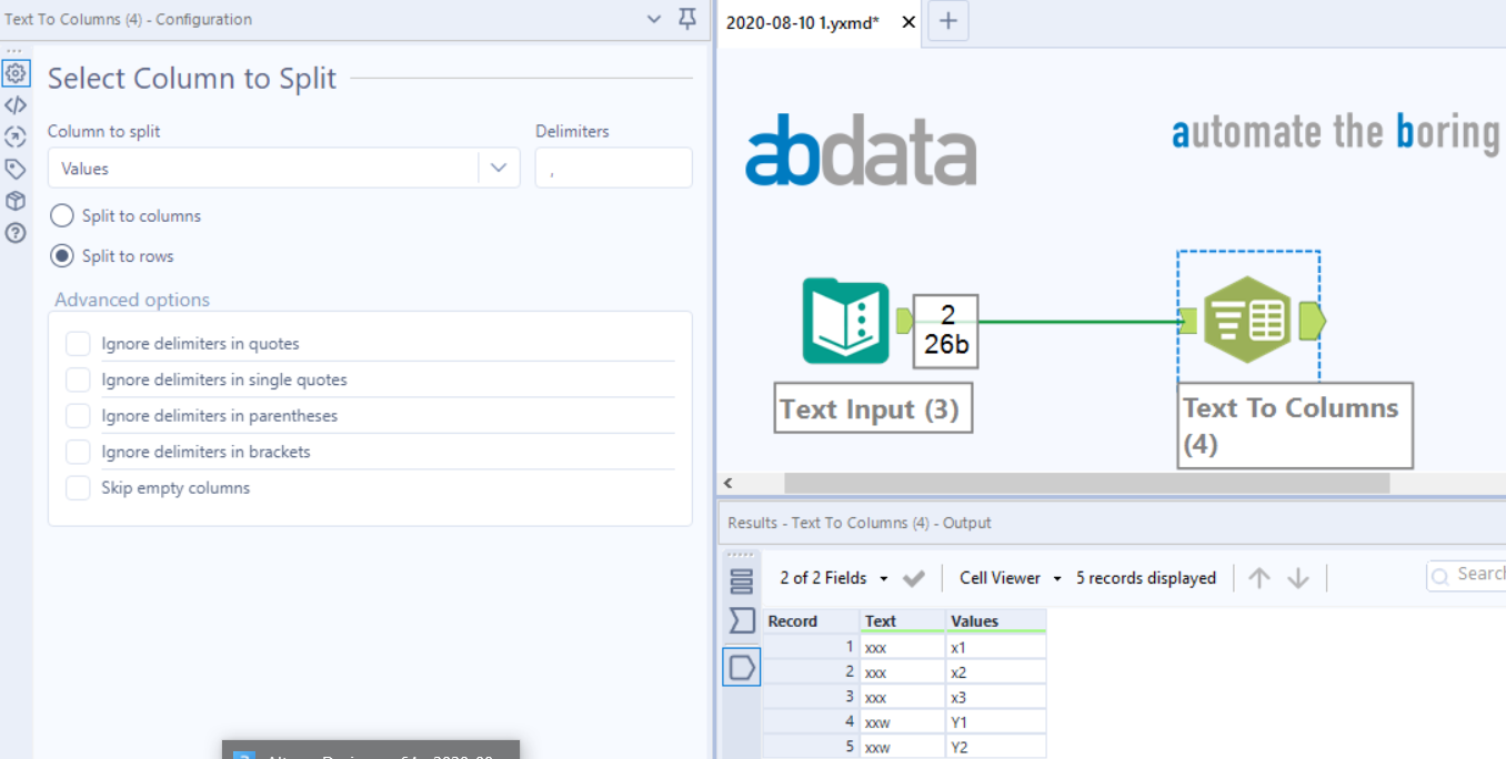 Solved: How to do converse of Concatenate in Summarize fun... - Alteryx Community