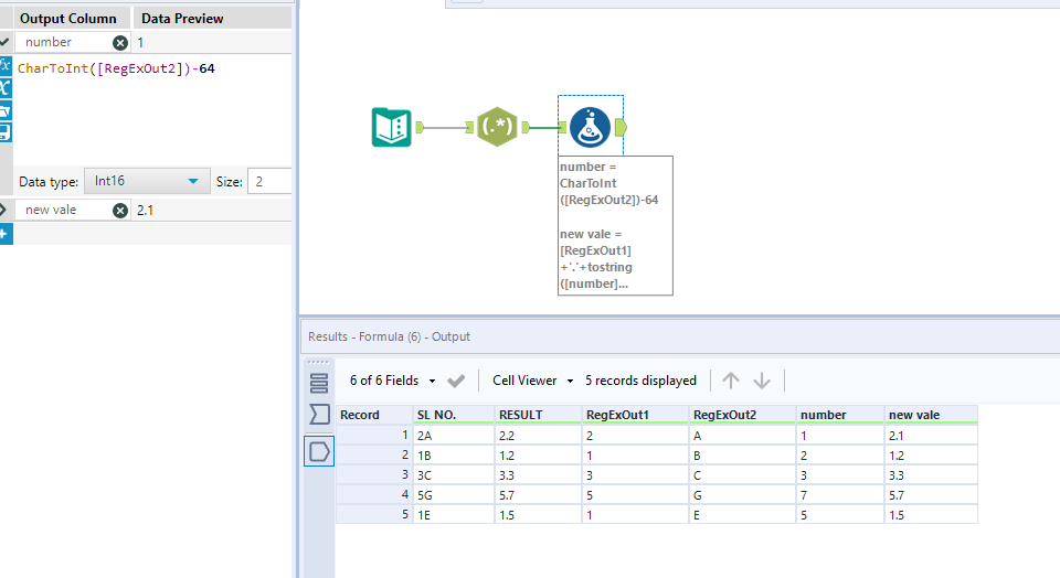 Solved: Parse alphabet from number - Alteryx Community