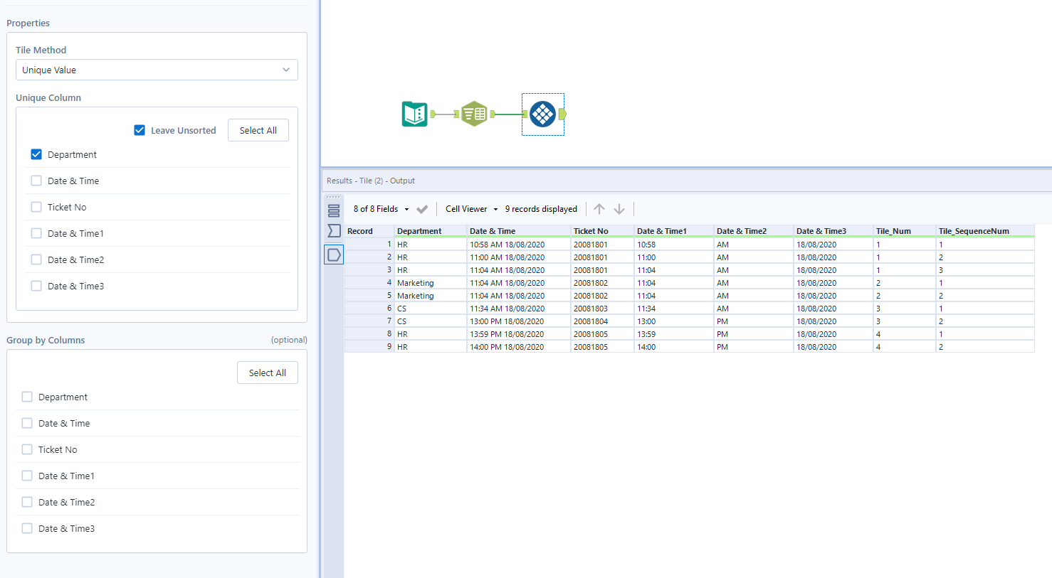 Solved: Tile Tool - Alteryx Community
