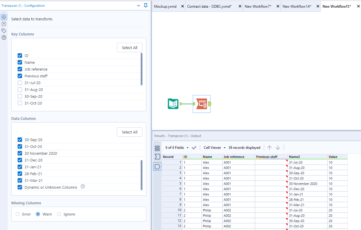 Solved: Mapping of column and date treatment - Alteryx Community