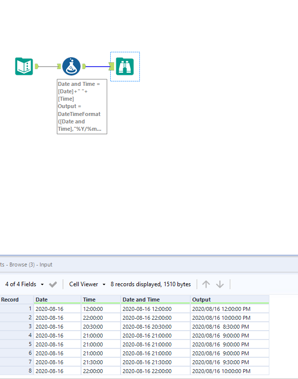 Solved: Date and Time - Alteryx Community