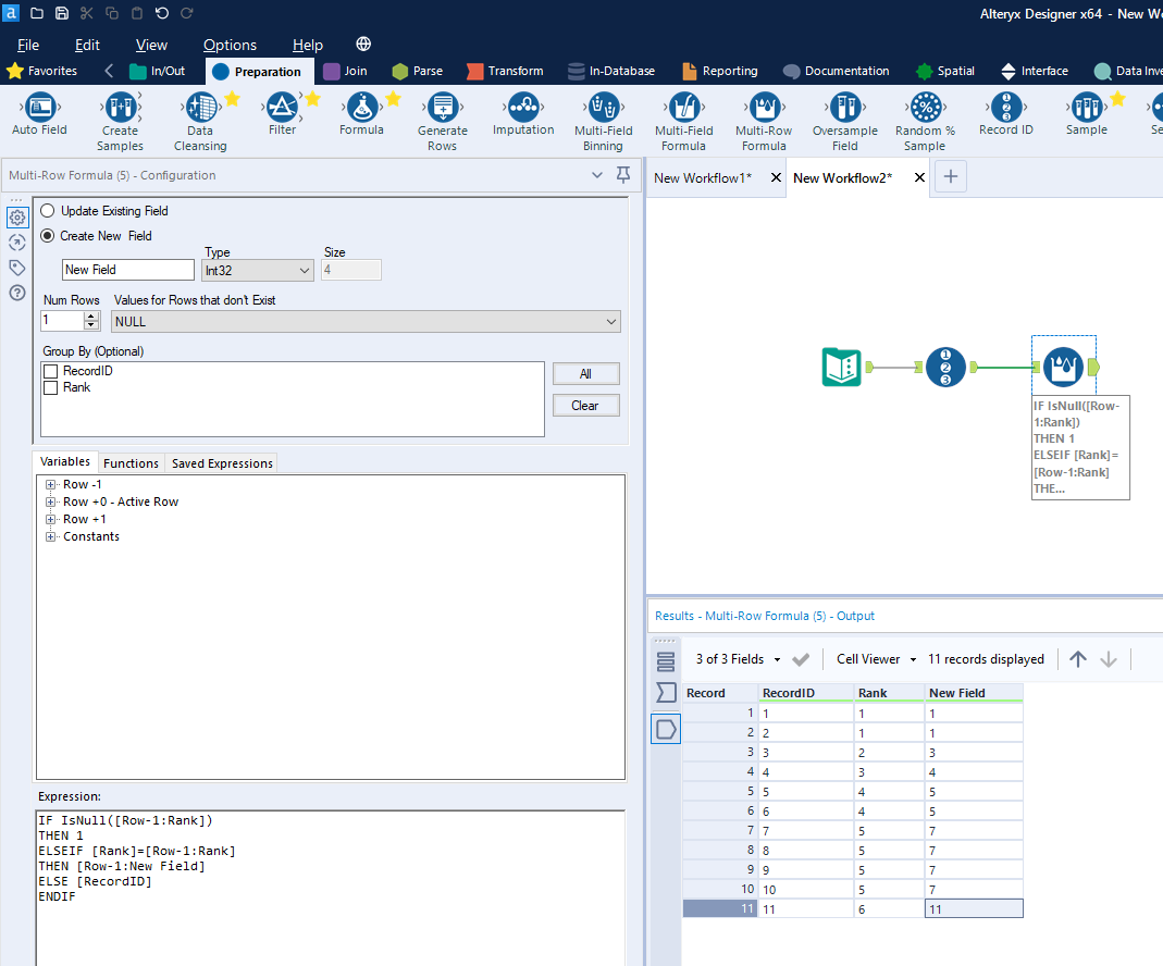 Solved: Rank the list of numbers. - Alteryx Community