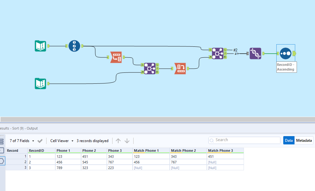 Solved: Multiple columns to look up - Alteryx Community