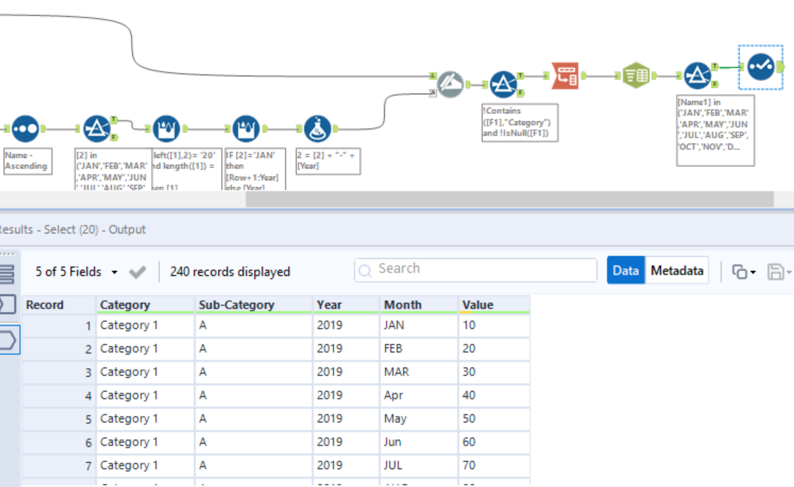 Solved: Data formatting - Alteryx Community