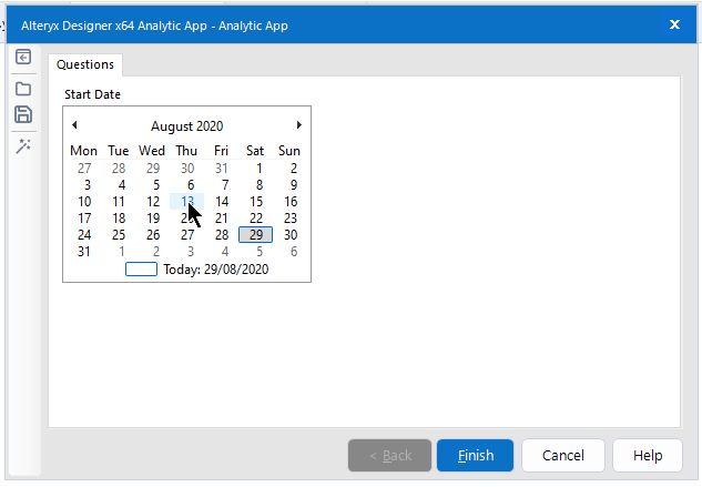 Solved: Adding a Parameter that will change text in a form... - Alteryx Community