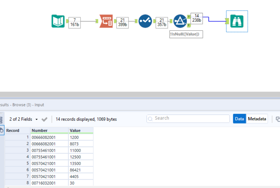 Solved: Splitting data - Alteryx Community