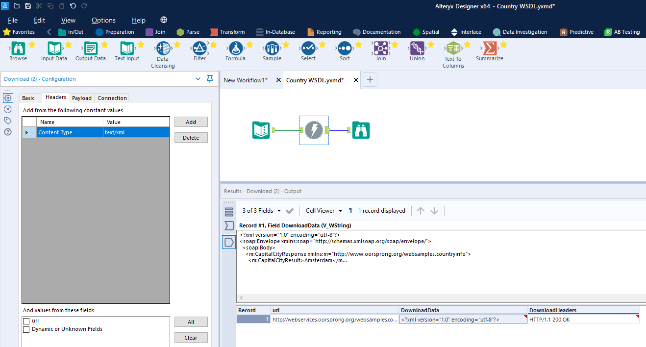 Solved: Making a SOAP request using download tool - Alteryx Community