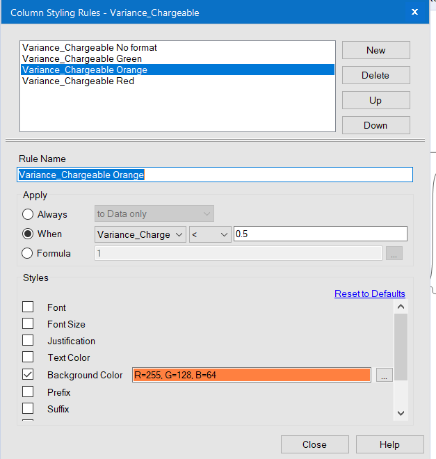 Solved: Conditional Formatting - Alteryx Community