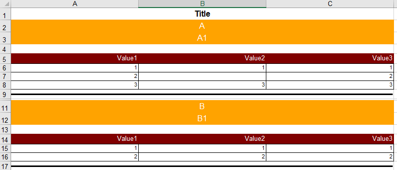 Solved: Format excel output using render and reporting too... - Alteryx Community