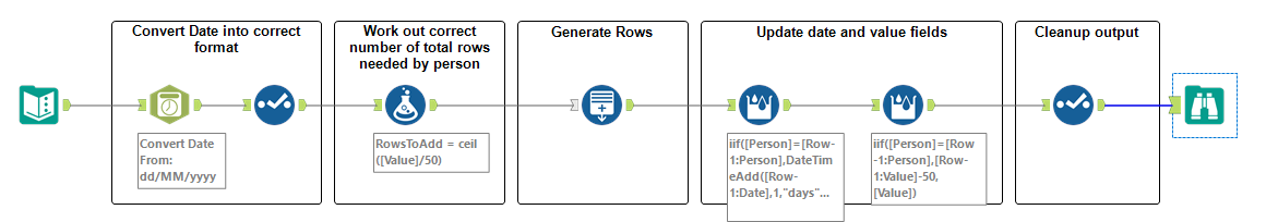 Solved How To Generate Increment Row Based On Value Of An Alteryx Community