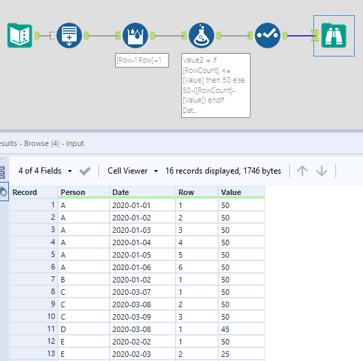 Solved: How to generate increment row based on value of an... - Alteryx ... Solved: How to generate increment row based on value of an... - Alteryx ...